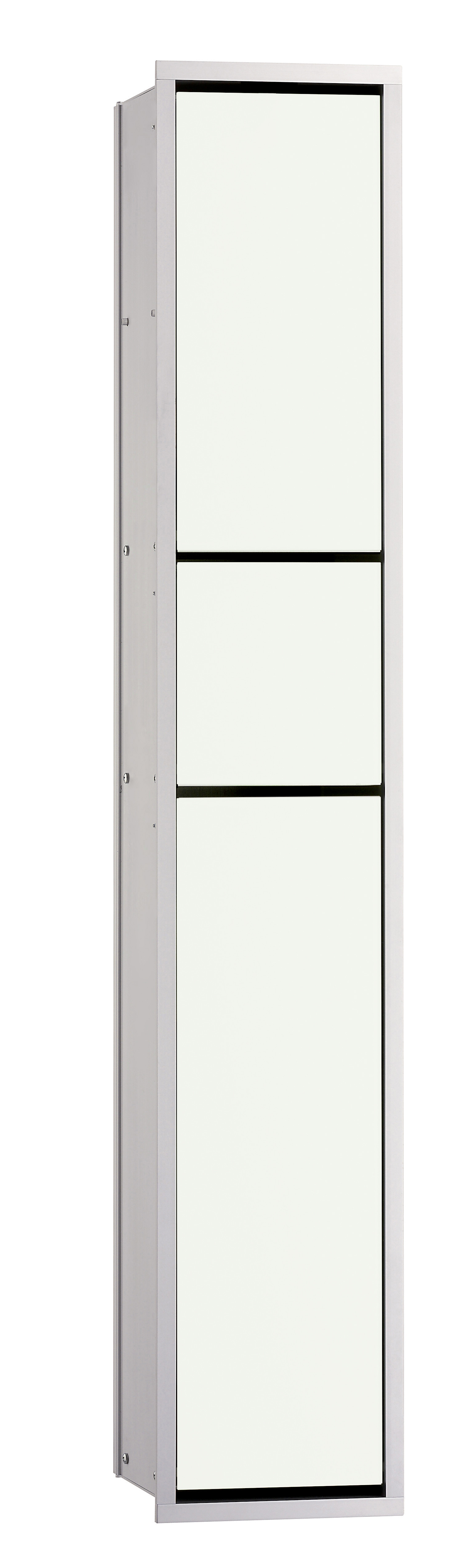 EMCO ASIS 150 Gäste-WC-Modul Weiß Aluminium 96,4 cm Unterputz - EMCO